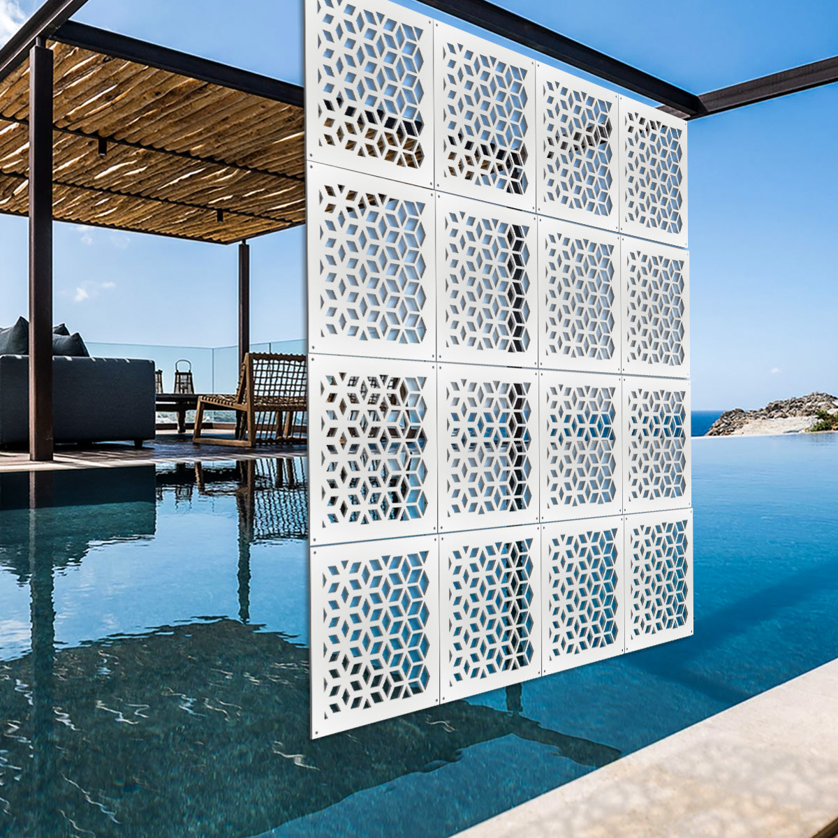 METAMORPHOSIS - Perforated PVC panel - Sunshade – Signorbit